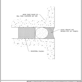Precompressed Wall Joint Sealant · Backerseal · Sika Emseal
