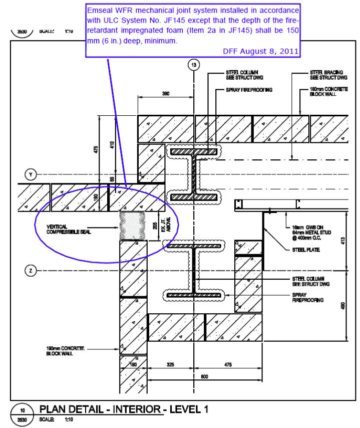 Fire Rated Expansion Joint Engineered Judgments · Sika Emseal