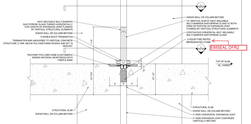 Fire Rated Expansion Joint Engineered Judgments · Sika Emseal