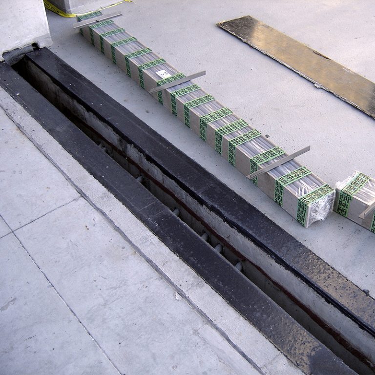 Expansion Joint Cover Plates at GA Stadium Replaced · SJS · Sika Emseal