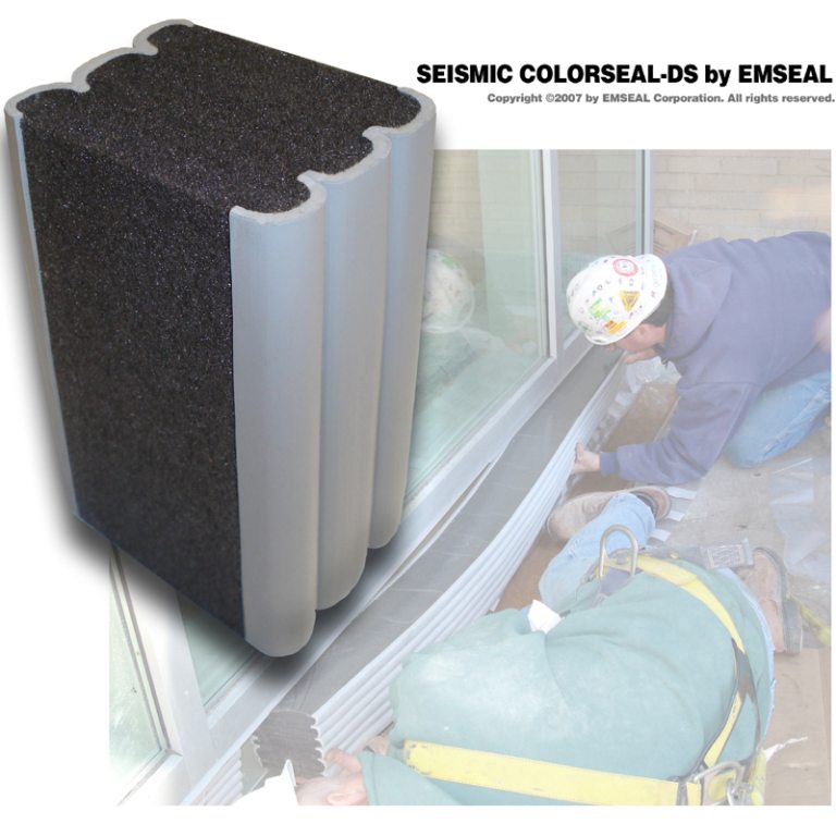Curtainwall Expansion Joint · Seismic Colorseal-DS · Sika Emseal
