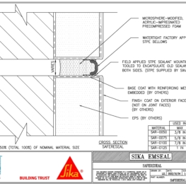 Retrofit Construction Joint Sealing · SafeReseal · Sika Emseal