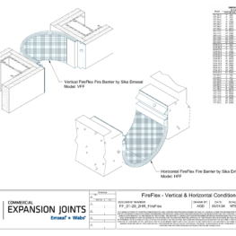 Wabo®FireFlex · Seismic Fire Barrier Expansion Joint · Sika Emseal