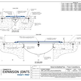 Wabo®Seismic SafetyFlex · Seismic Hinged Expansion Joint Cover · Sika ...